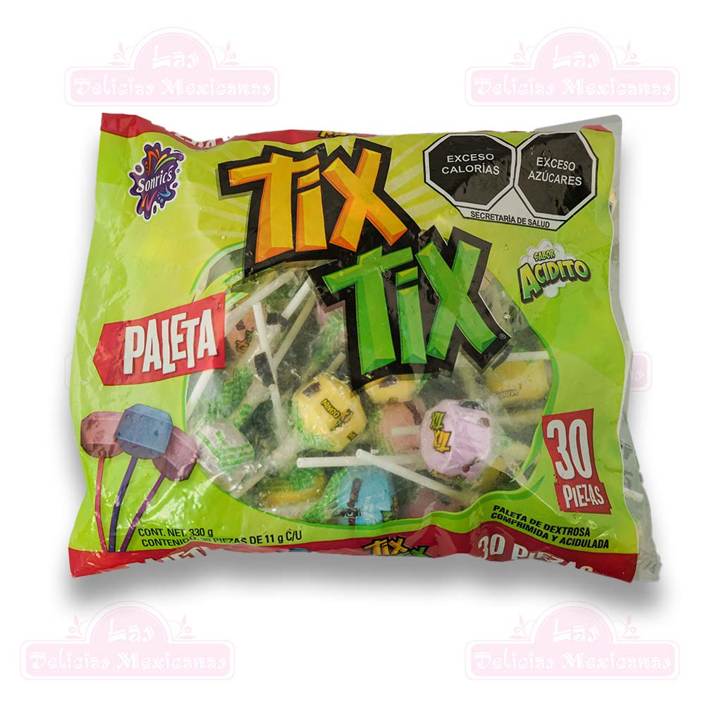TIX TIX SABOR ACIDITO (30PCS) – Las Delicias Mexicanas #2