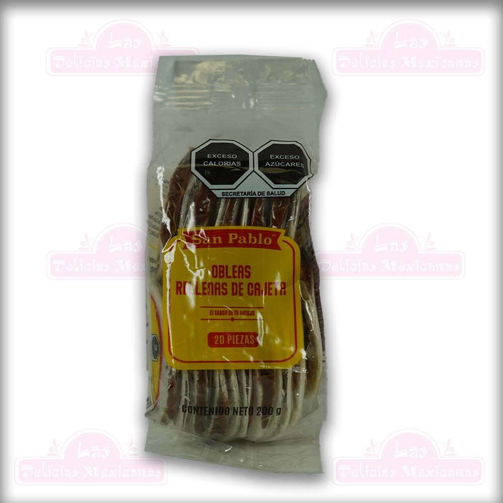 OBLEAS MINI DE CAJETA (200G) – Las Delicias Mexicanas #2